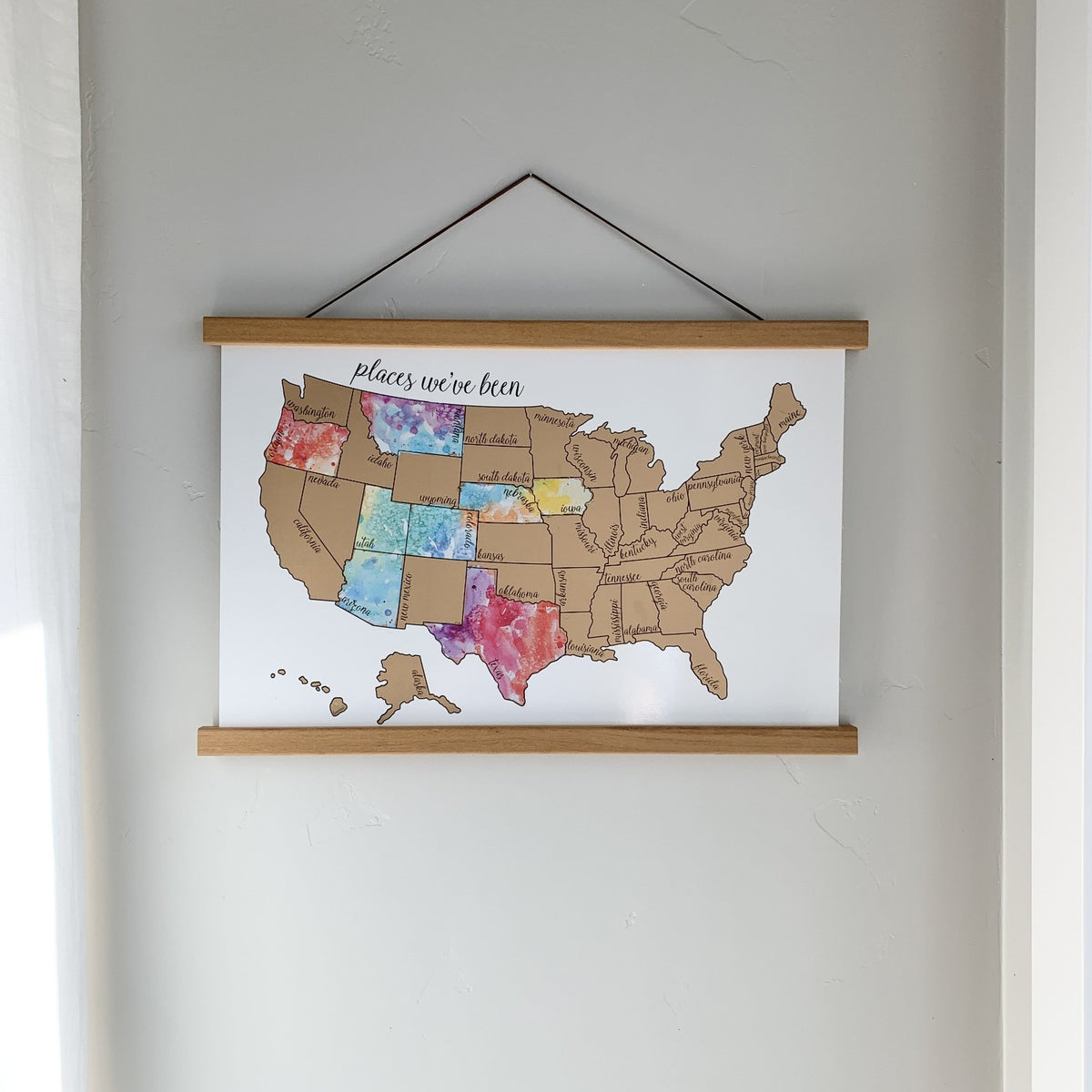 Original - US Scratch Off Map – Waypoint Wanders