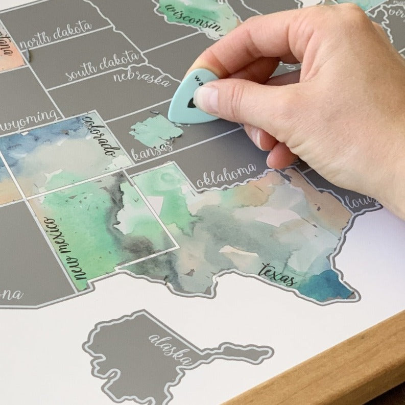 Dreamer - US Scratch Map – Waypoint Wanders