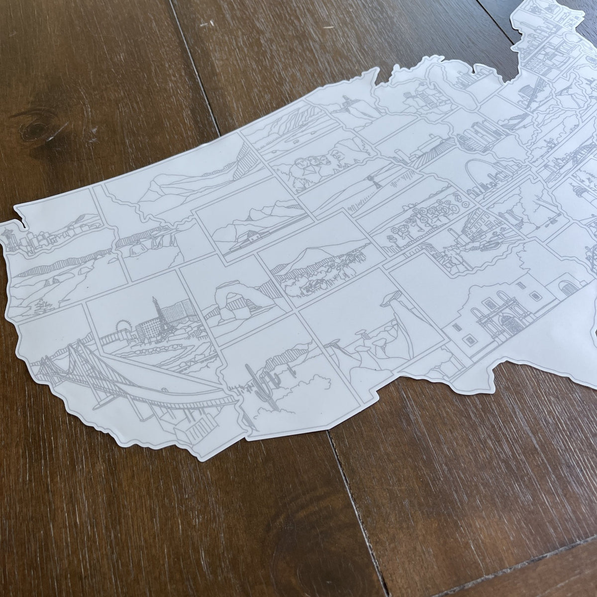 Large RV Vinyl Travel Tracker Sticker – Waypoint Wanders